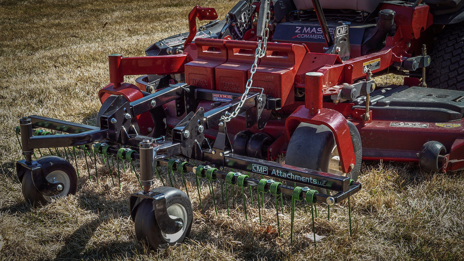 USA Made Heavy Duty Lawn Dethatchers – CMP Dethatchers